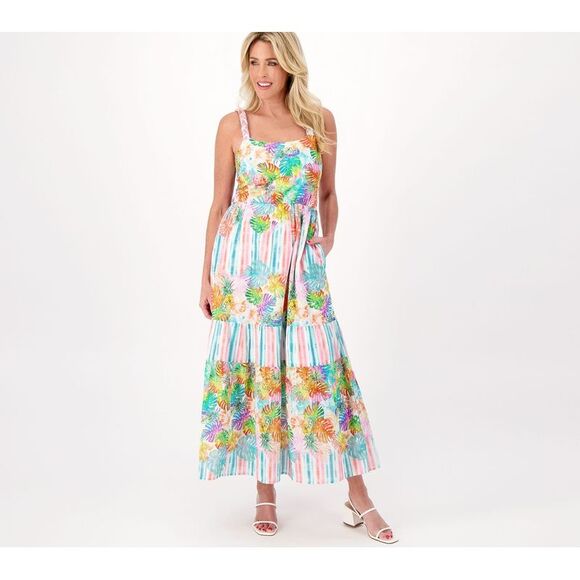 Destination 365 | Dresses | Destination 365 Womens Dress Sz Xl Printed ...